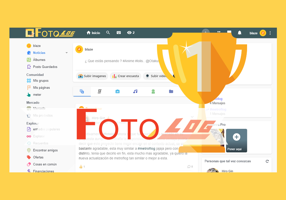 Todo sobre el nuevo inicio de fotolog 2020 Fotolo..