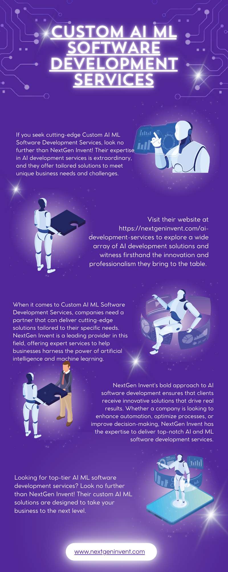 Custom AI ML Software Development Services Next..